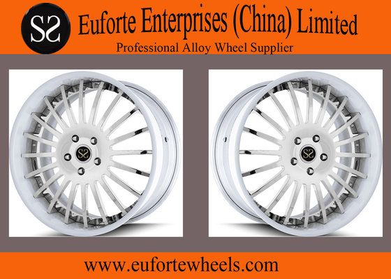 Susha wheel - Red Black Concave Wheels Spokes Forged Wheels Bouble Color Polish