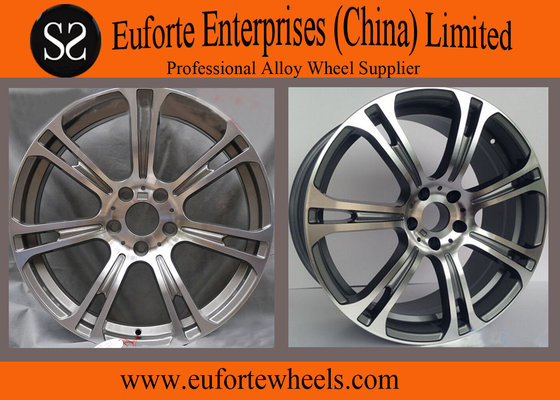 Gun metal machine face replica BMW replica wheel M6 19 x 8.5 and 19 x 9.5