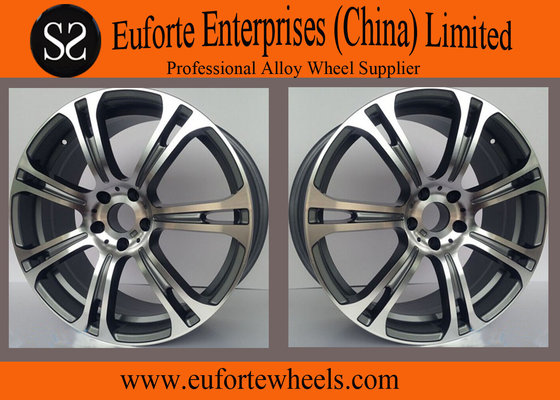 Gun metal machine face replica BMW replica wheel M6 19 x 8.5 and 19 x 9.5