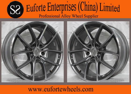 18" 19" and 20" gun metal machined bmw replica wheels for BMW 520Li