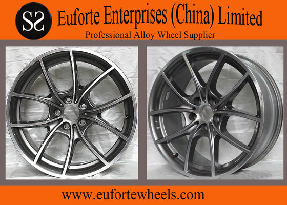 18" 19" and 20" gun metal machined bmw replica wheels for BMW 520Li