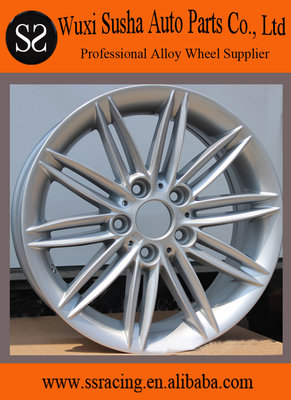 Hyper Silver 20 inch Bmw Wheels , BMW Replica Wheel For 7 Series