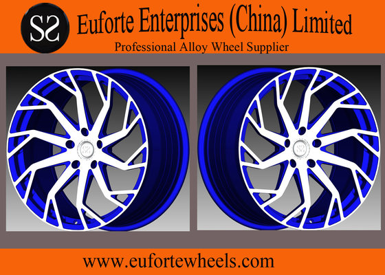 Aluminum Wheels Silver Black Rims For Panamera / Macan / Cayman / Cayenne / Boxster  911