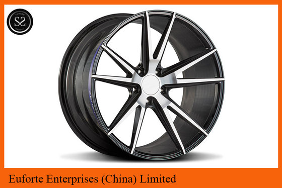 Gloss Black Forged Aluminum Motorcycle Wheels Magnesium Car Wheels