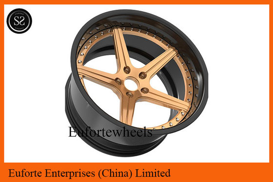 2pieces forged wheels / BMW X5 Bronze forged Wheels / 5-Spokes forged wheels