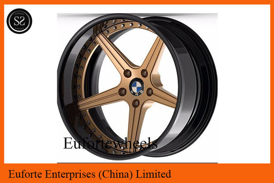 2pieces forged wheels / BMW X5 Bronze forged Wheels / 5-Spokes forged wheels
