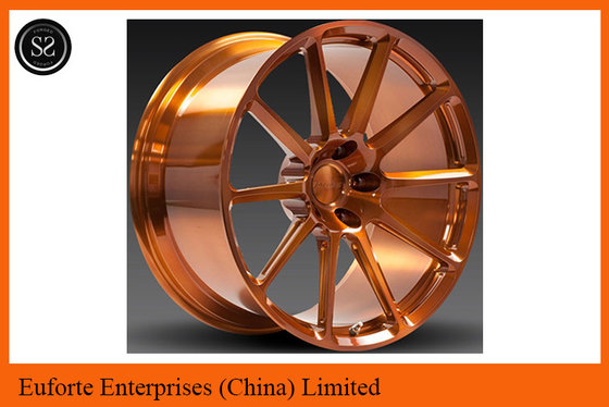 Lightweight car Rims / 1 Piece Forged Wheels 8.5 - 12 Inch Width