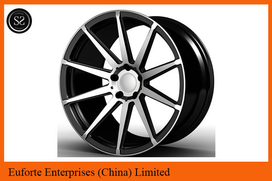 Light Weight Forged Aluminum Wheels Gun Metal Machine Face 8 Hole