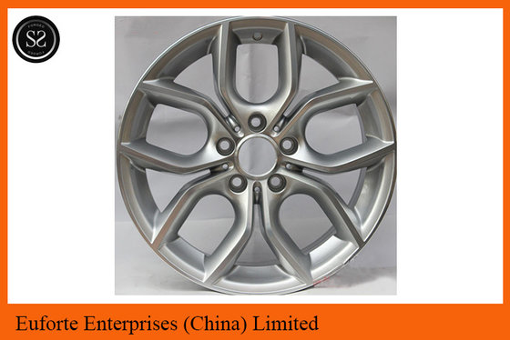 BMW X3 17" hyper silver replica aluminum alloy wheels 120 mm PCD