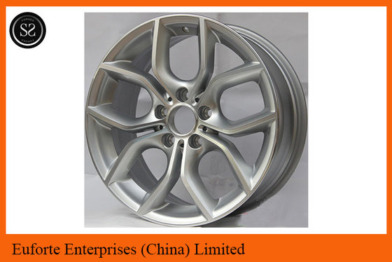 BMW X3 17" hyper silver replica aluminum alloy wheels 120 mm PCD