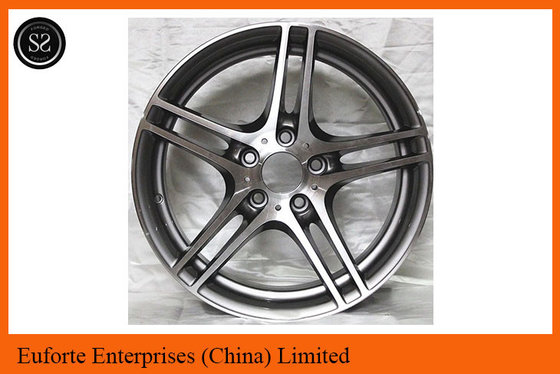 Gun metal machine face replica aluminum alloy wheels for BMW 335