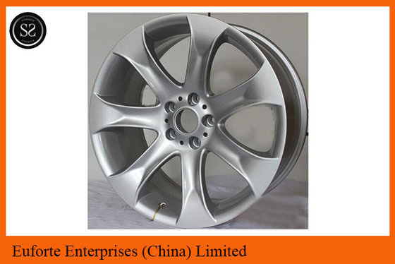 Hyper Silver / Paint Machined BMW Replica Wheel For X5 9.5J x 20 Inch Size