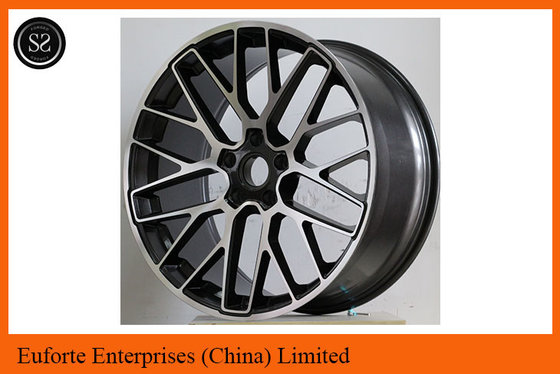 19" 22" Black Aluminum Alloy Wheels Pocket Roulette Wheel For Porsche Canyee