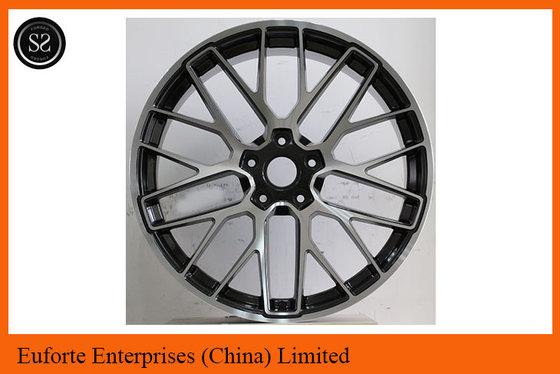 19" 22" Black Aluminum Alloy Wheels Pocket Roulette Wheel For Porsche Canyee