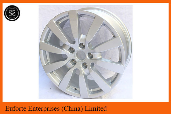 Hyper Silver Car Wheel Rims Double Zero Roulette Wheel Dust Free
