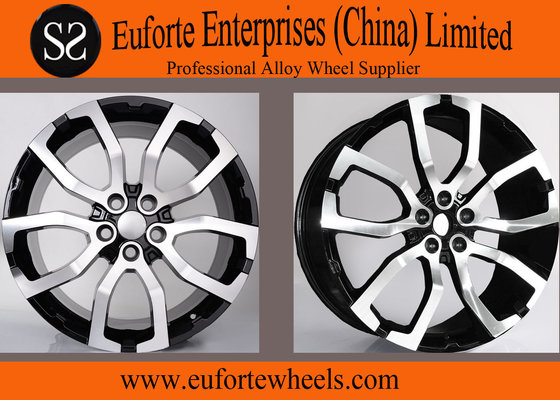Black Machine Face European Wheel / 20 inch off road rims 5 Hole