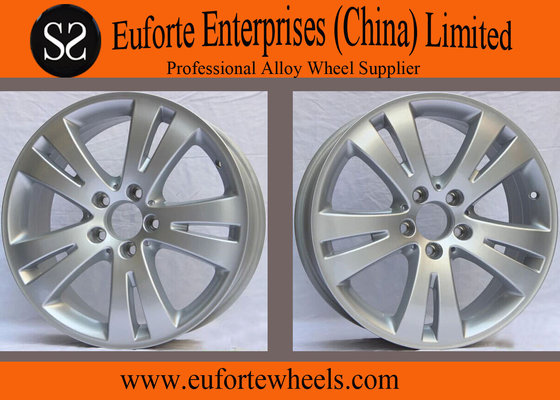 OEM Aluminum Alloy Mercedes Benz Wheel 17inch Hyper Silver  5 Hole