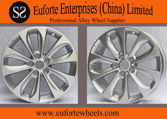 17 inch Korean OEM Wheel Hyper Silver Aluminum Alloy Lightweight Car Wheels