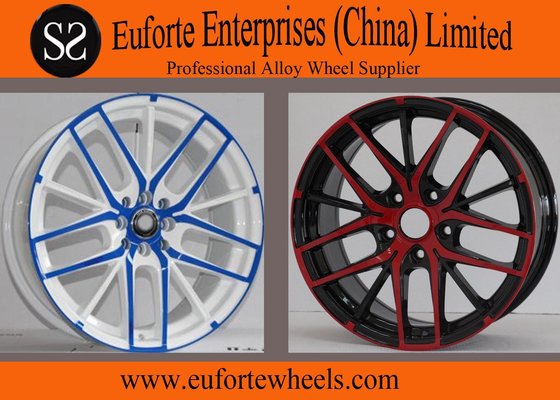 Blue Electrophoresis Sport Tuning Wheels , Toyota Benz  Audi 18 " wheels