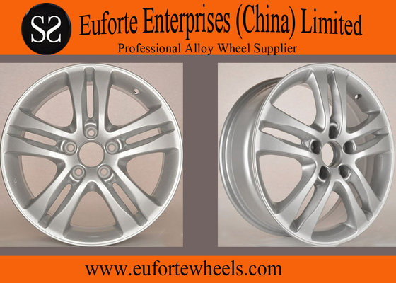 5 Hole Silver Aluminum Honda Replica Wheels 18 inch For CRV 55 ET