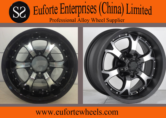 Strong Spokes SUV 16 x 8 off road wheels , 15 Inch Alloy Wheels