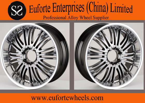 22 inch Off Road Black Wheels Gun Metal Machine Face Wheel For SUV