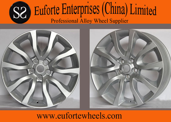20 inch Range Rover Hyper Silver Replica Alloy Wheels 20 x 8.5 Size