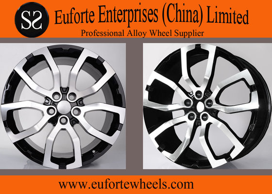 Black Machine Face European Wheel / 20 inch off road rims 5 Hole