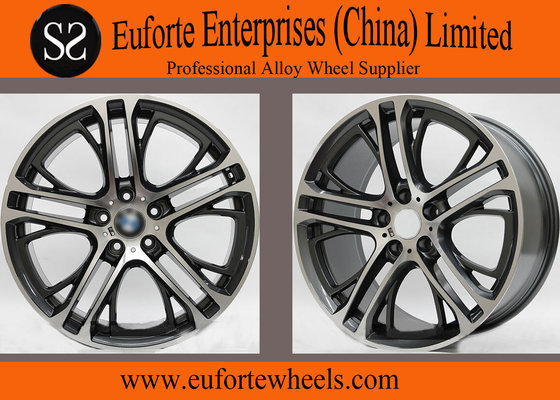BMW X3 21 Inch Replica Alloy Wheels Black Machine Face Replica Wheels