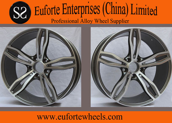 19 Inch BMW Replica Wheel 11J x 22 Inch Black Machine M5 / M6