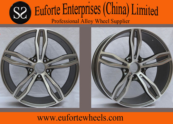 19 Inch BMW Replica Wheel 11J x 22 Inch Black Machine M5 / M6