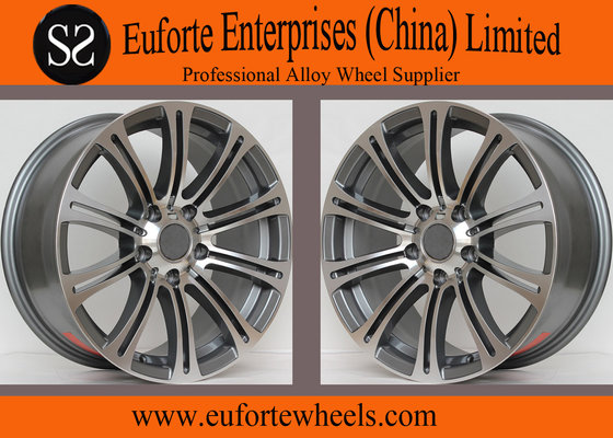 16 inch To 19 inch Black Wheels , ET 15 - 35mm Auto Wheels BMW M3
