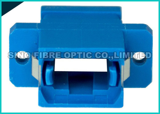 Blue Single Mode Fiber Optic Adapter Simplex MPO MTP Adapter Zirconia Sleeve