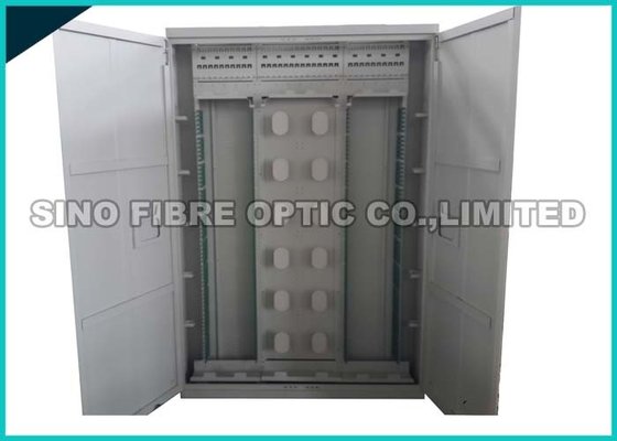 288 Cores SMC Metal FTTH Distribution Box Waterproof SC / FC / ST Adapter