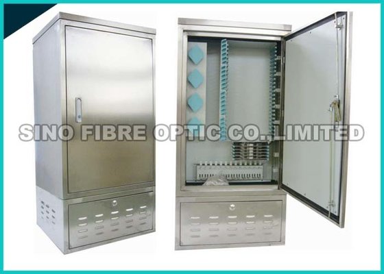 288 Cores SMC Metal FTTH Distribution Box Waterproof SC / FC / ST Adapter