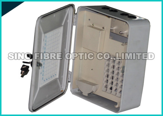 Dustproof Optical Fiber Termination Box 12 Core For Optical Splitter Module