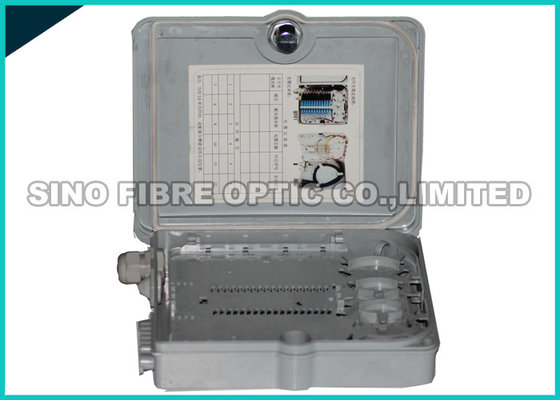 Dustproof Optical Fiber Termination Box 12 Core For Optical Splitter Module