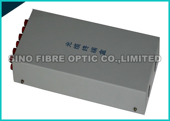 Dustproof Optical Fiber Termination Box 12 Core For Optical Splitter Module