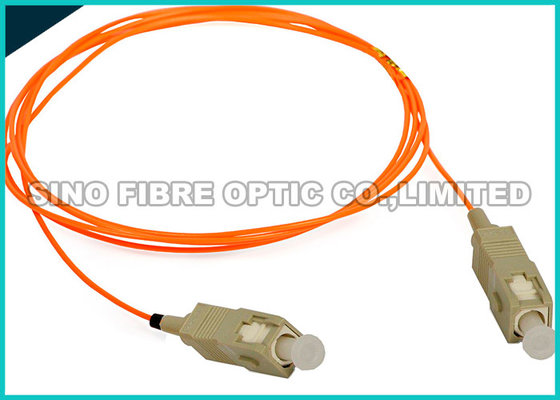 5 Meters Length Fiber Optic Patch Cables SC / PC Connector Single Mode Fiber Jumpers