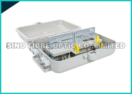 48 Core Wall Mount Fiber Termination Box , FTTH Sub Fiber Optic Cable Box