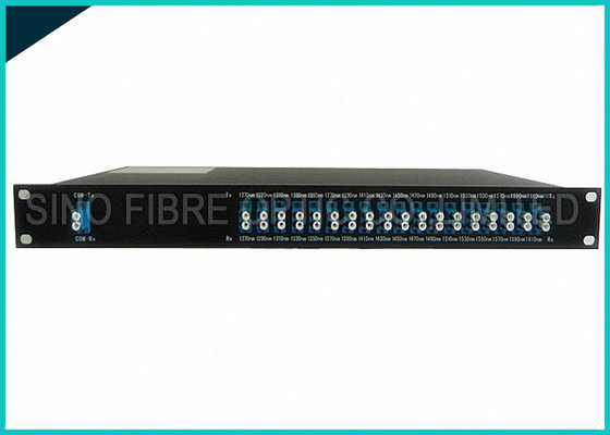 40 Gbps 19 Chassis 18 Channels Fiber Optic CWDM MUX DEMUX Splitter