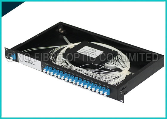 16 Channel Dual LC 1U 19 Rack Mount Box Fiber Optic CWDM Module Splitter