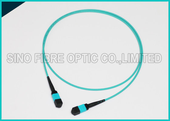 100 Gbps Protocol 24F MPO MTP Mating Fiber Optical Multimode MM OM3 Trunk Cable