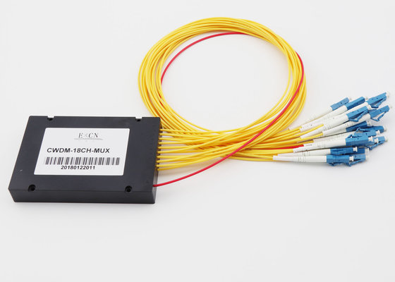 High Reliability CWDM Multiplexer , 4Ch / 8Ch / 18 Ch CWDM Module With LC Comnnectors