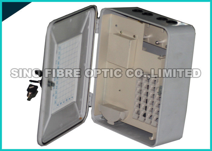 Dustproof Optical Fiber Termination Box 12 Core For Optical Splitter Module