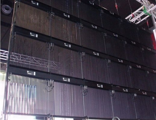DIP P18.0mm Full Color LED Video Wall Rental Rgb LED Curtain High Gray Scale