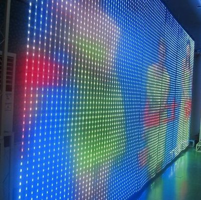 SMD5050 P16 Outdoor LED Display / Large LED Curtain Wall More Than 5000nit