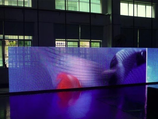SMD5050 P16 Outdoor LED Display / Large LED Curtain Wall More Than 5000nit