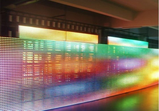 SMD5050 P16 Outdoor LED Display / Large LED Curtain Wall More Than 5000nit