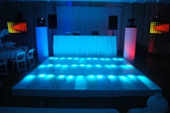 Indoor P6.25mm Interactive LED Floor Tiles Stage LED Screen Customized